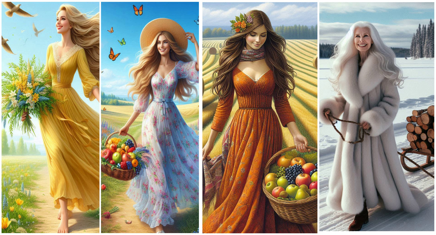 Der Reigen der Jahreszeiten - Kleine Geschichten